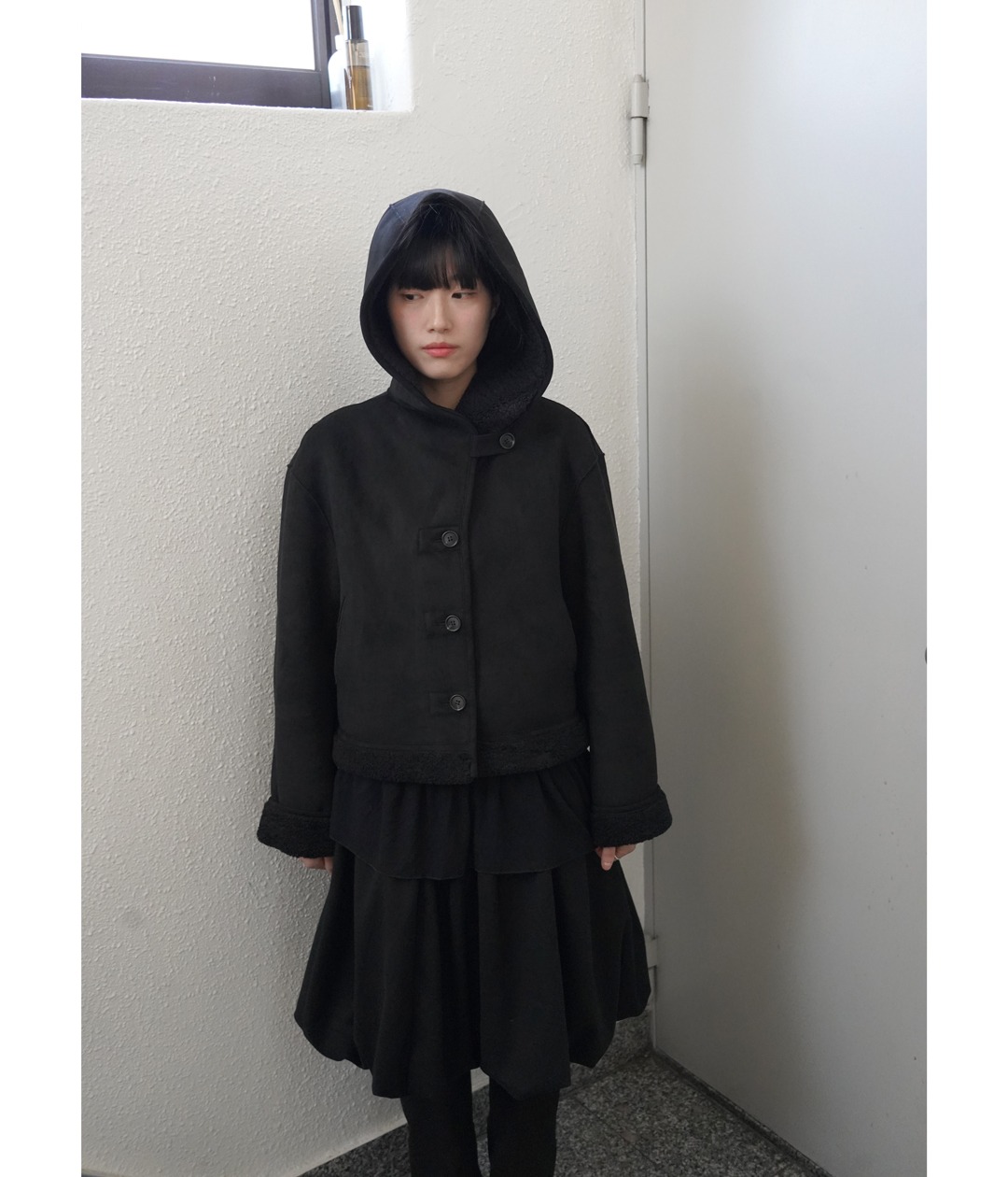 피에브레 reversible hoodie mustang (2c) - 위시버킷