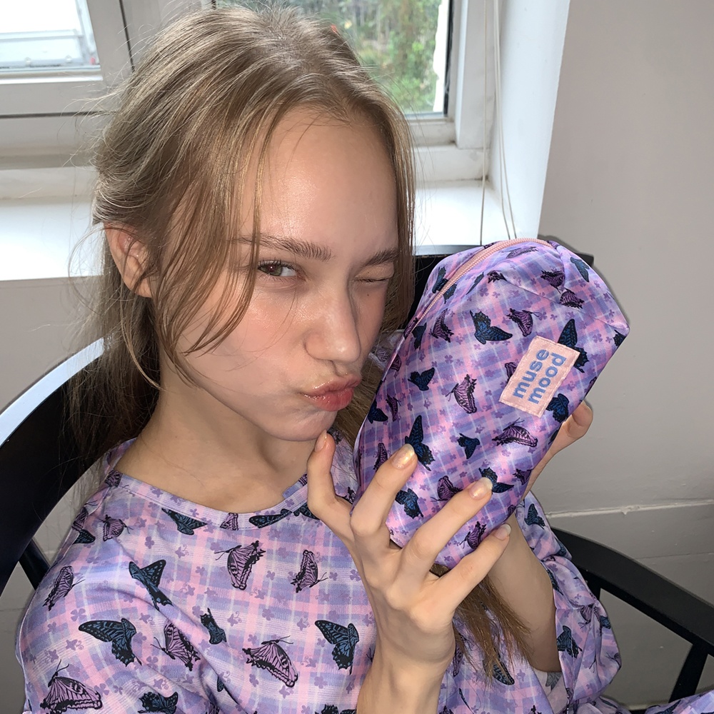 뮤즈무드 butterfly kiss pouch (파우치) - 위시버킷