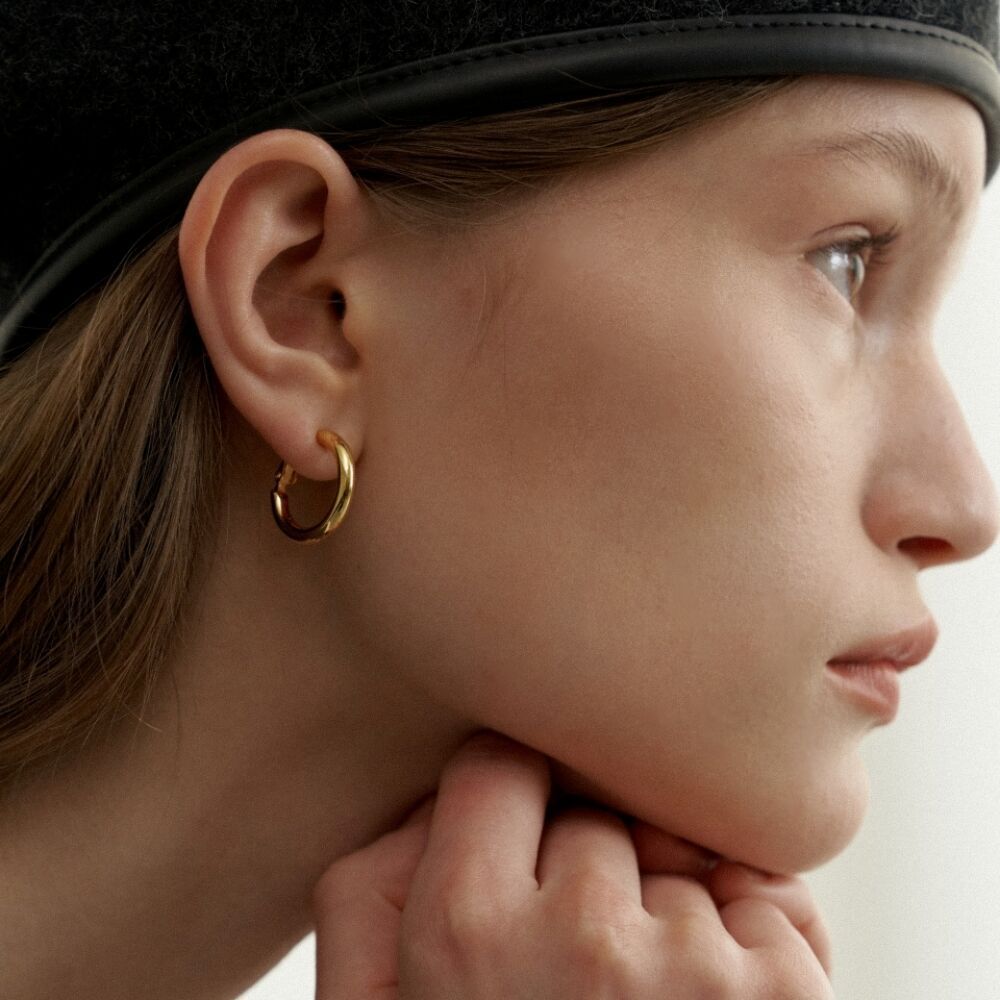 러브미몬스터 LMM Basic Ring Earrings - 위시버킷