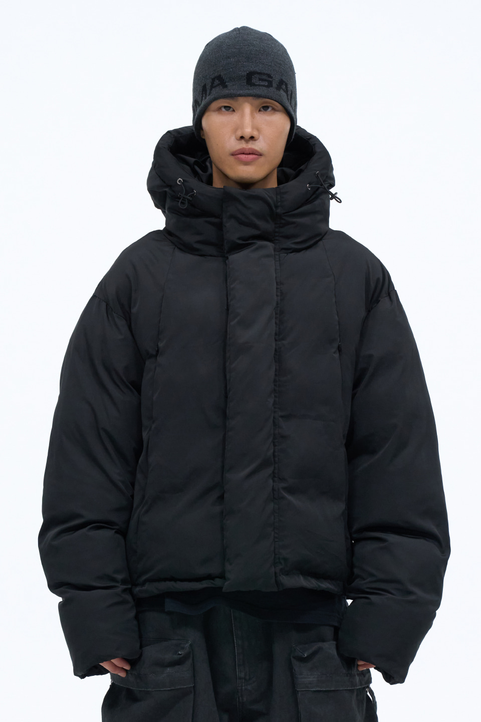 감마갤러리 ECO HOOD DOWN JACKET [BLACK] - 위시버킷