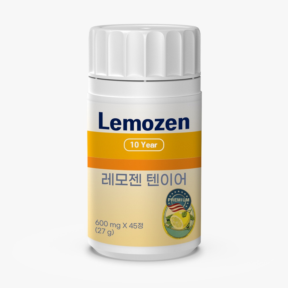 레모젠 [정품] 레모젠 고체 레몬즙 콜라겐 정 (600mg, 45정) - 위시버킷