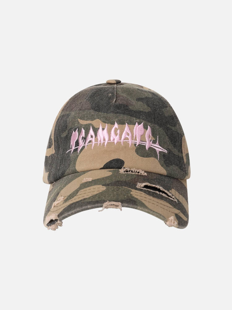 게이트리스 Y2K CAP -CAMO - 위시버킷