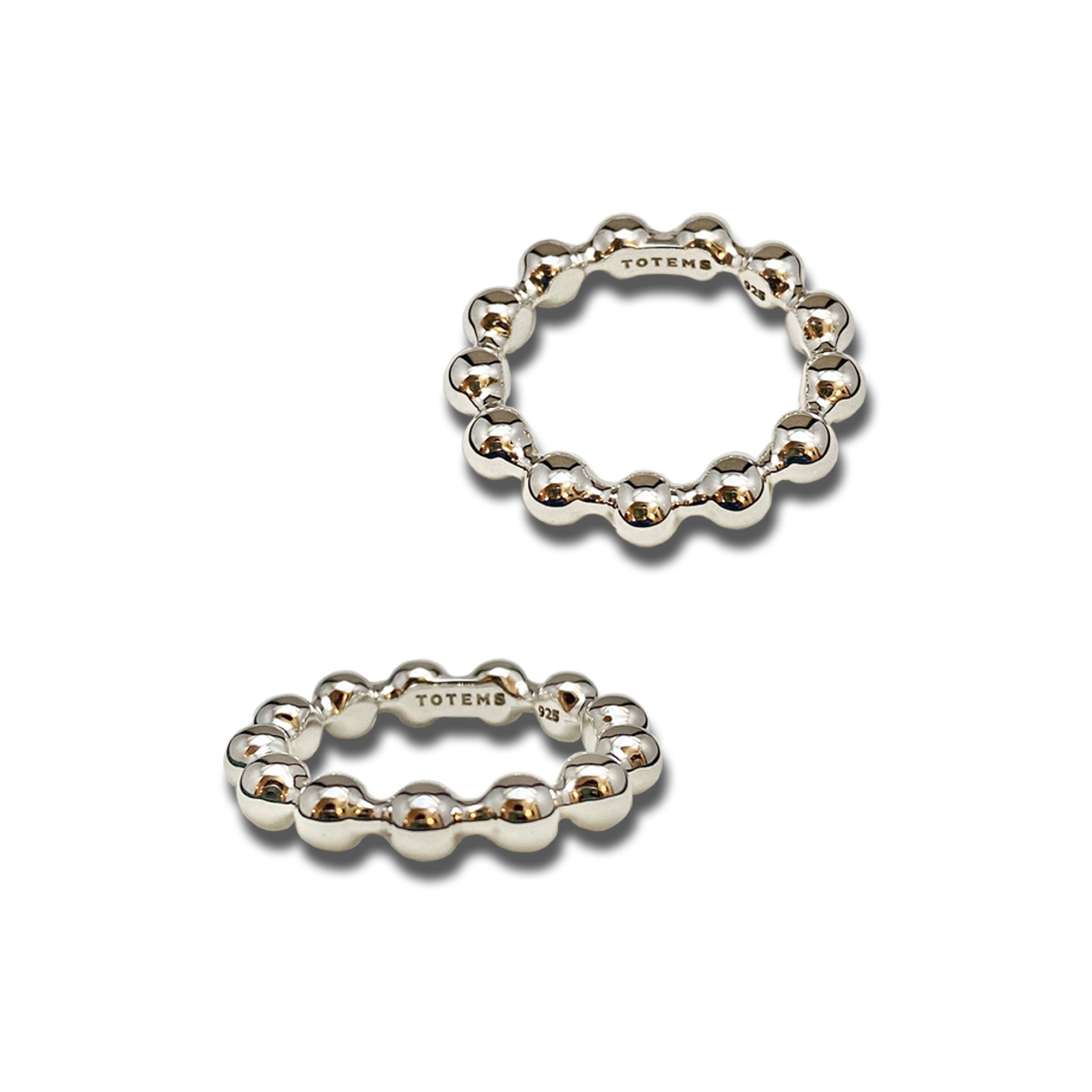 토템즈 주얼리 "Love Bump" Bumpy ring - 위시버킷