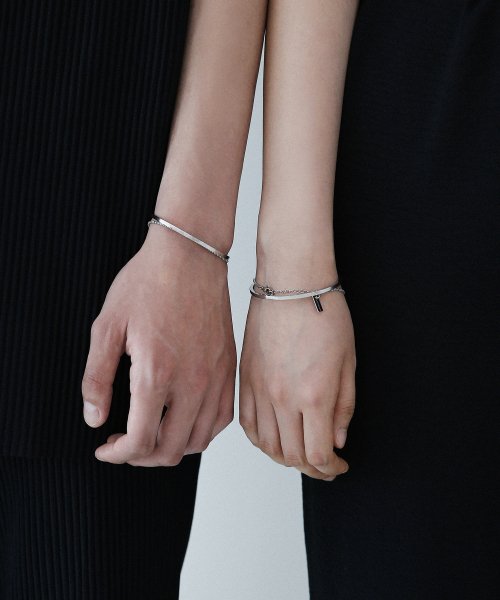 레이지던 rough wide couple bangle B029 - 위시버킷