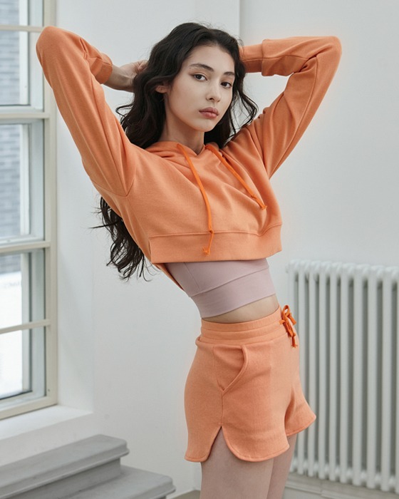 데비웨어 스트랩 돌핀 숏팬츠DEVI-B0044-오렌지 - 위시버킷