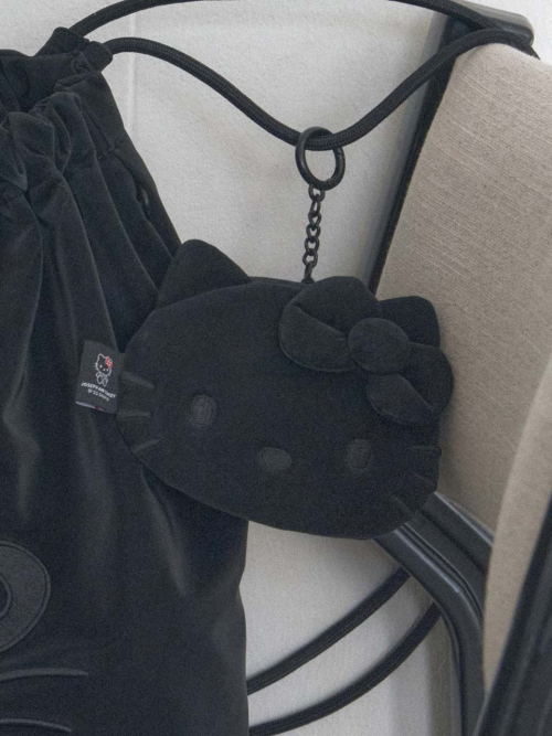 조셉앤스테이시 Haze Mini Pouch Hello Kitty Black - 위시버킷