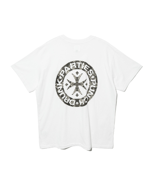 펀치드렁크파티즈 Python Logo Narrow T-Shirt (WHITE) - 위시버킷