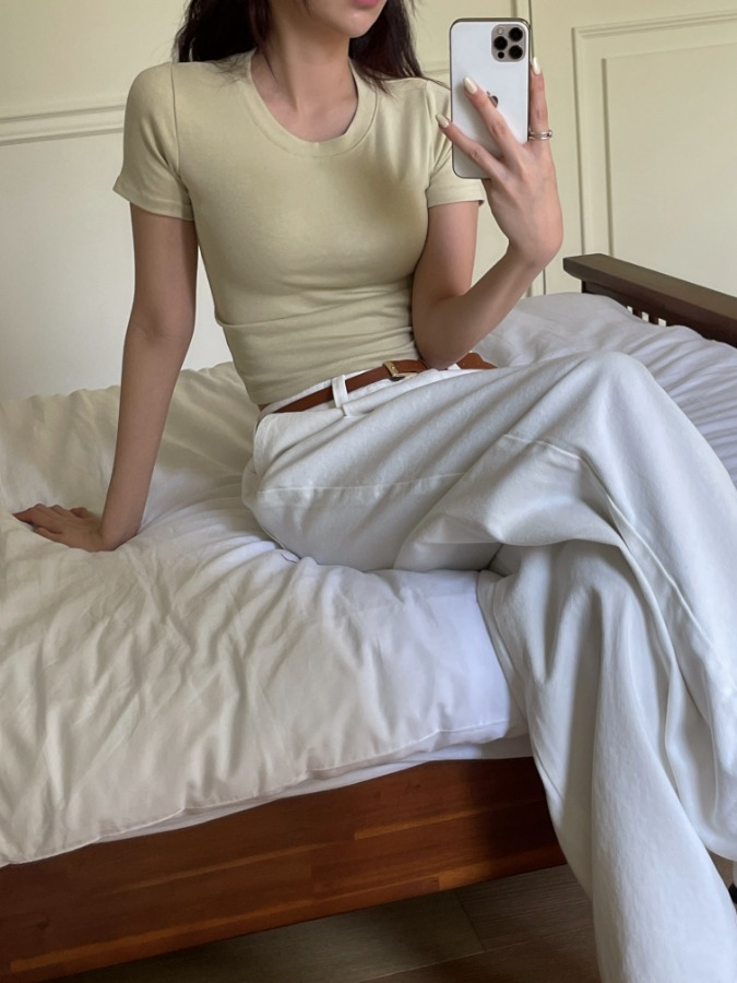 프롬뮤즈 wish crop T - 위시버킷