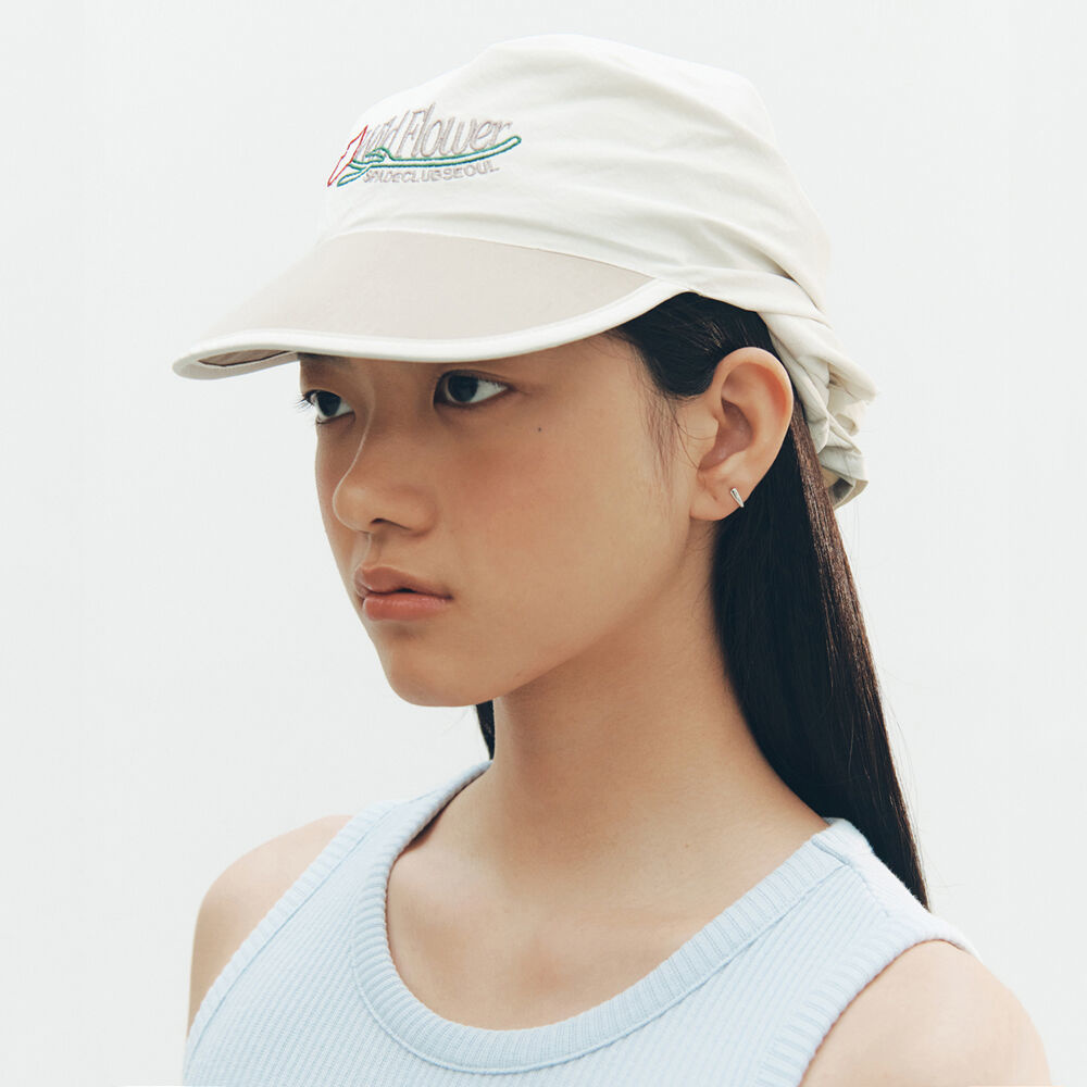 스페이드클럽서울 SCS Bandana Hat - Ivory 반다나 햇 SSHEXX501I1 - 위시버킷