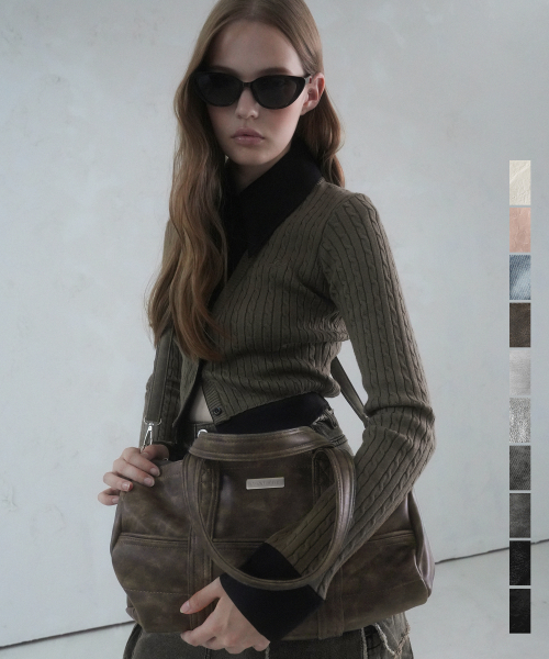 비바셔스 Lesse Boston Bag - 10COL - 위시버킷