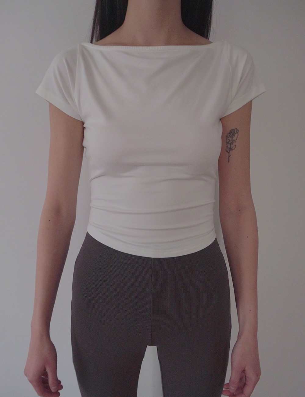 탠저 summer backless silky top - 위시버킷