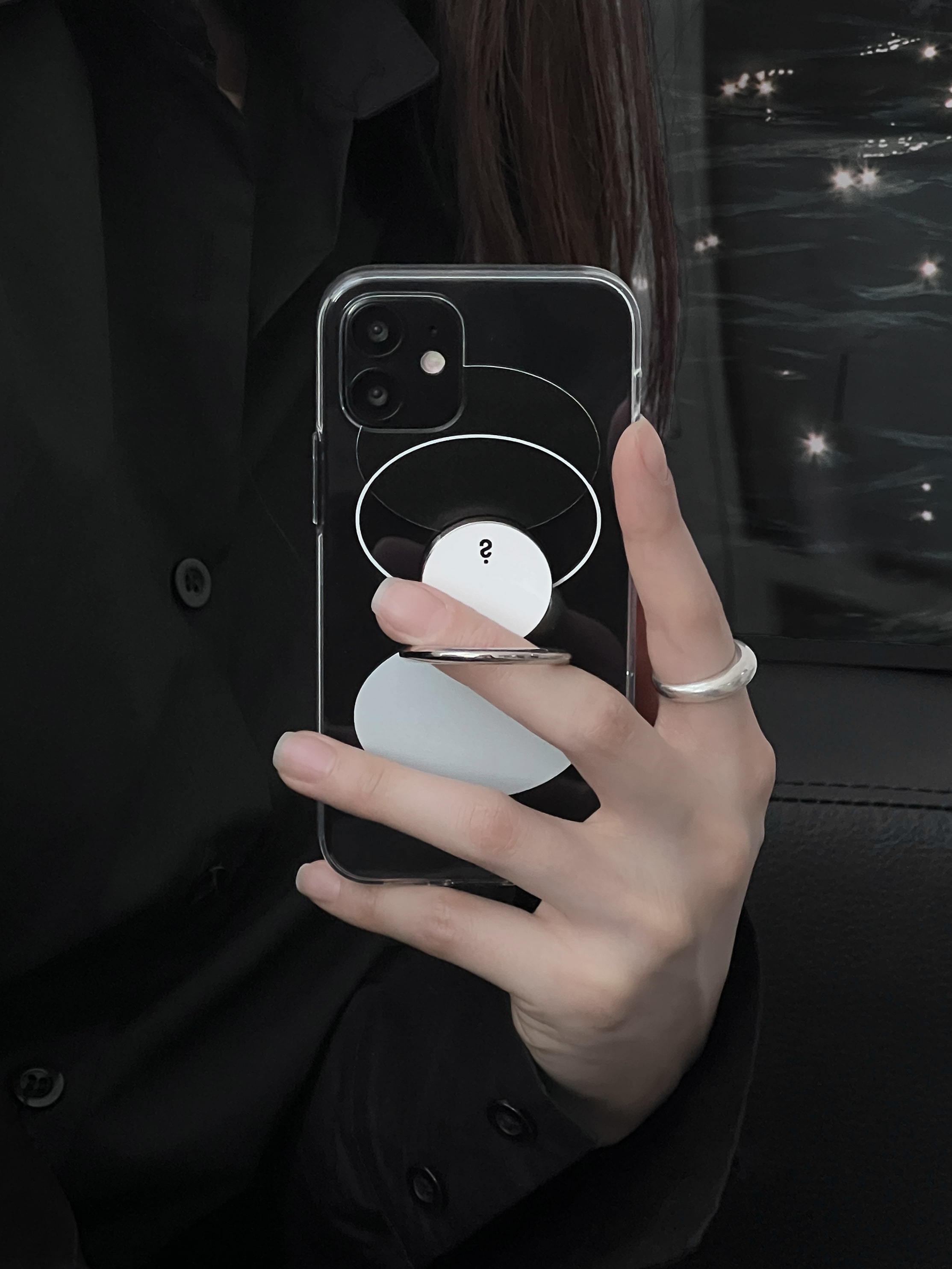 페팃 Mark Ring (White) / Overlap Case SET - 위시버킷