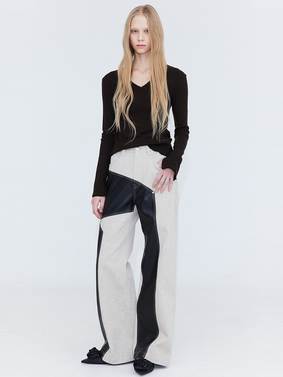 분더캄머 Cat Ear Pants_Light Beige - 위시버킷