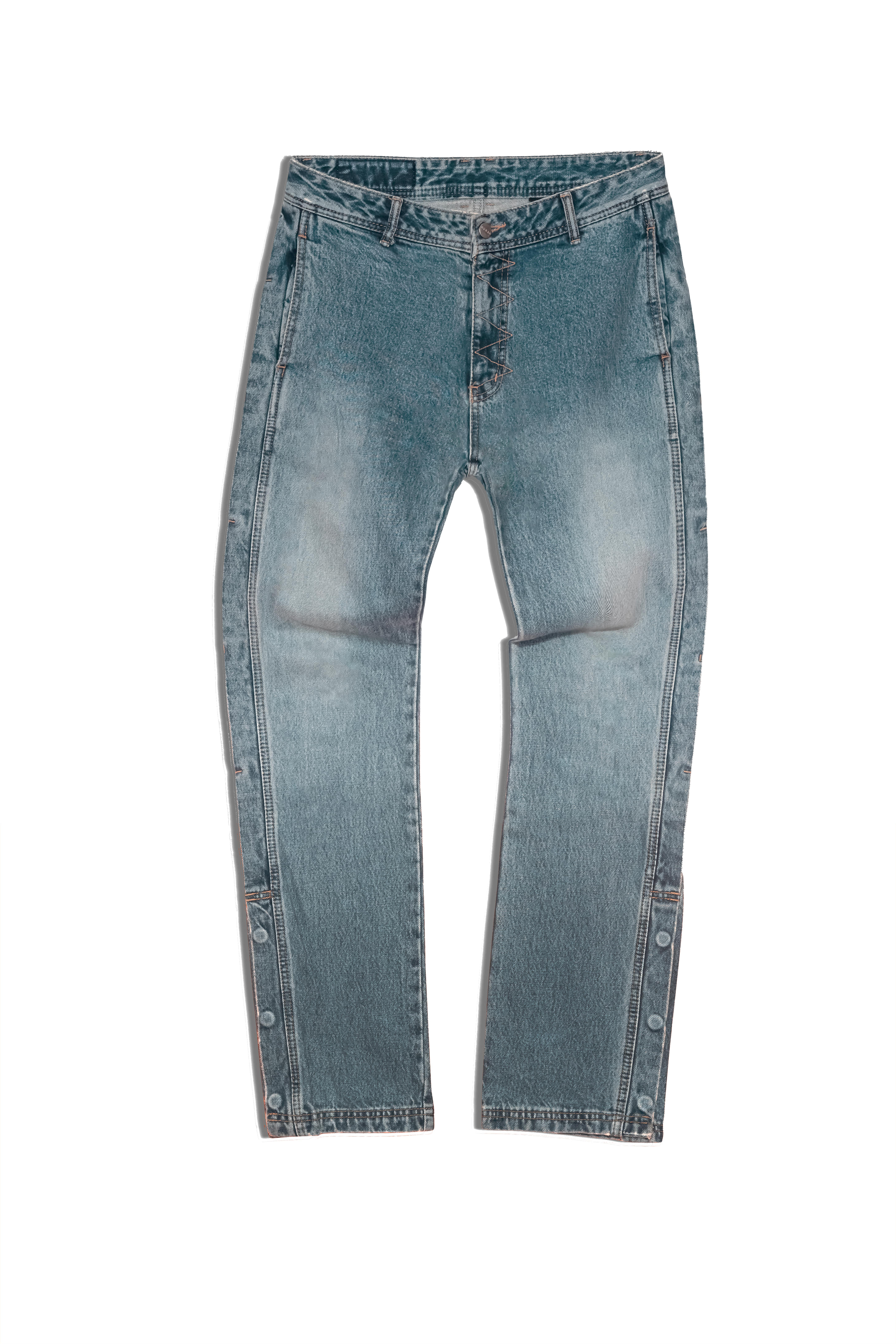 무남 Six casting button Denim - MBD001 - 위시버킷