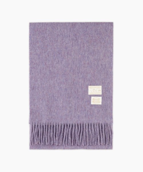 래니래니 PREMIUM PURE WOOL 100 MUFFLER [ RAINBOW PURPLE ] - 프리미엄 울 100 머플러 - 위시버킷