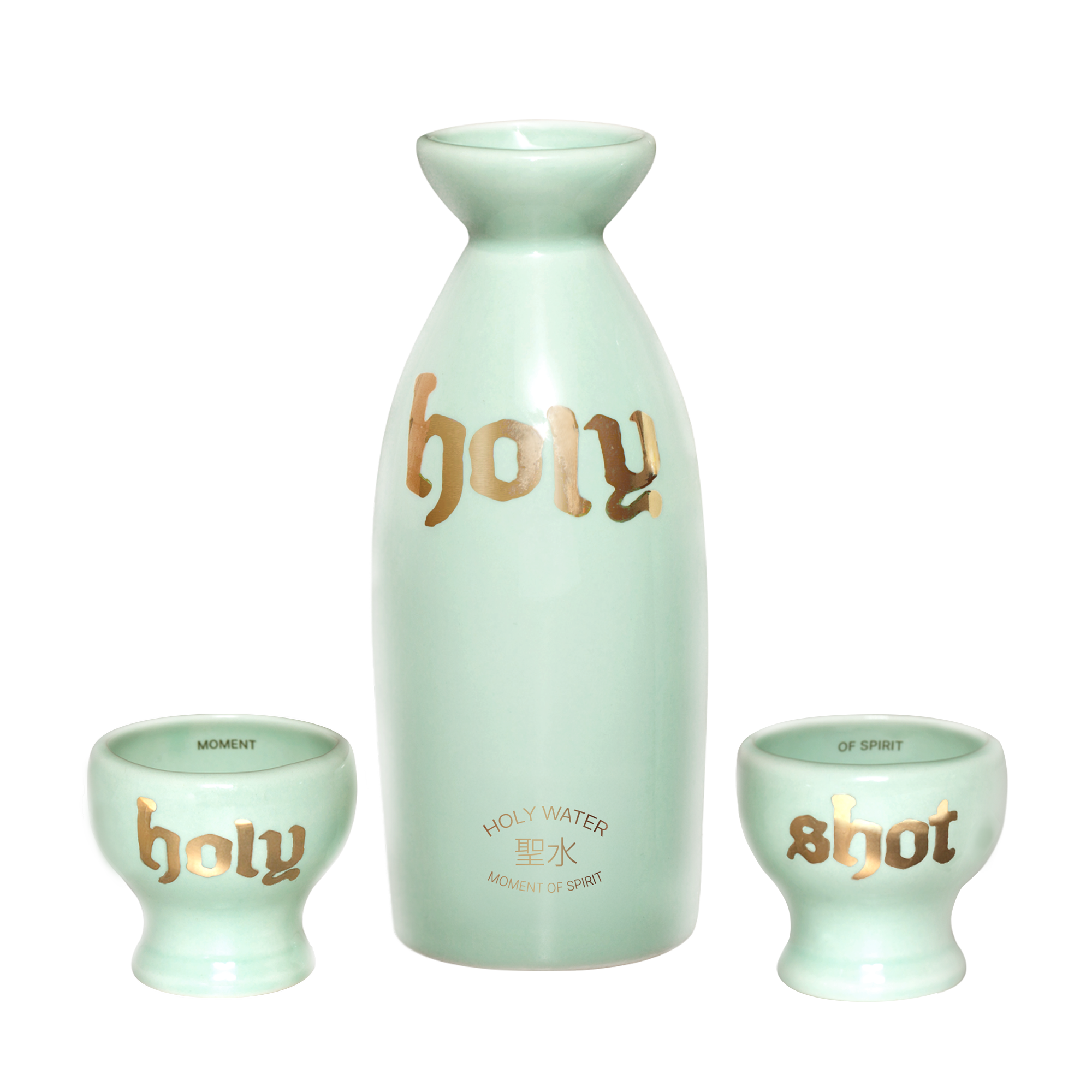 텐트서울 Holy Water 聖水 │ Mint & Gold Sake Set - 위시버킷