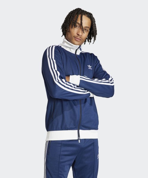 아디다스 베켄바우어 트랙탑 - 인디고 / IP0418 - 위시버킷