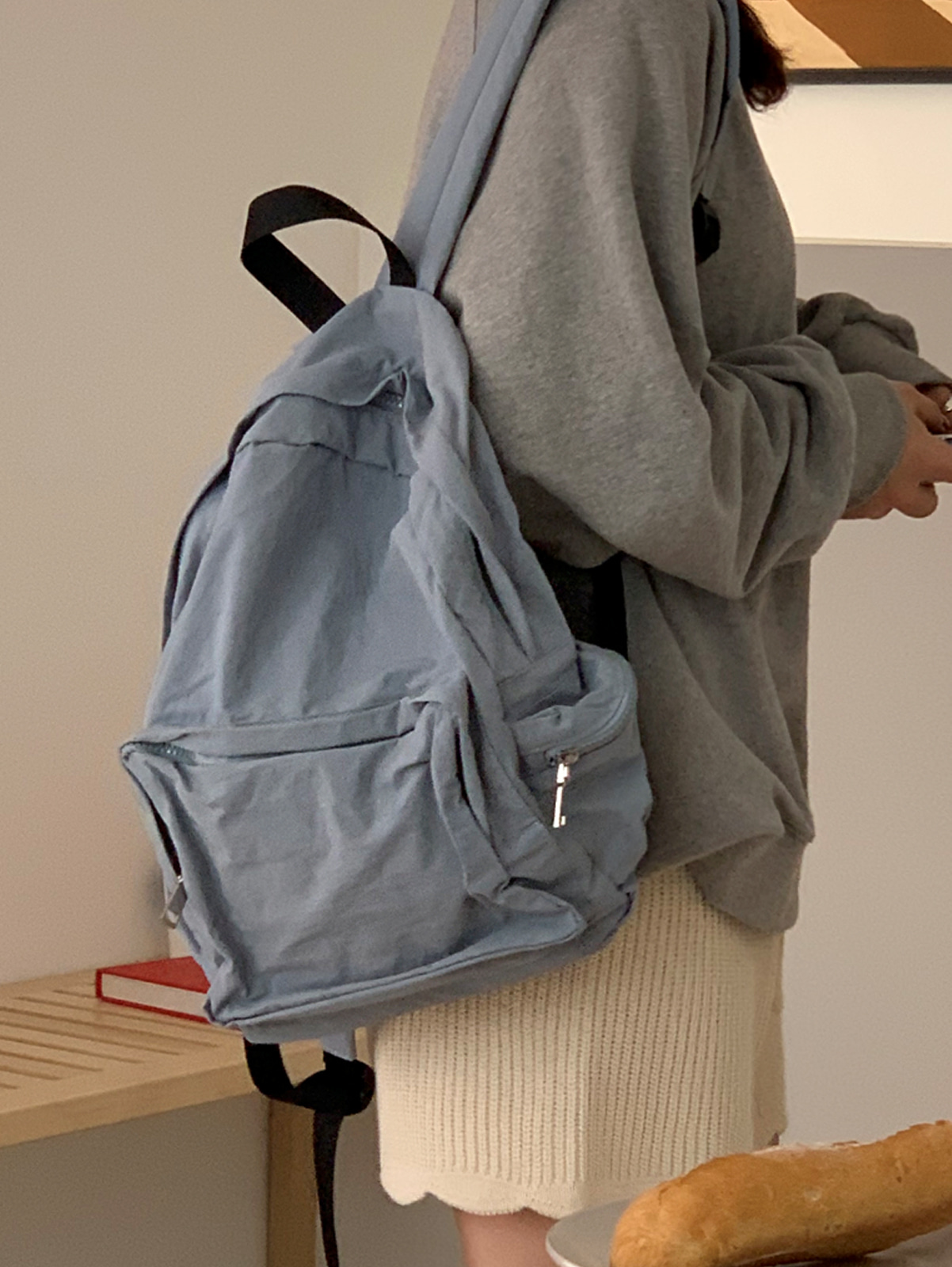 어리틀빗 soft day backpack (light blue) 추천! - 위시버킷