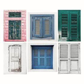 1300k 1300K 대형 창문 패브릭 천 포스터 빈티지 레트로 감성 카페 커 - 위시버킷