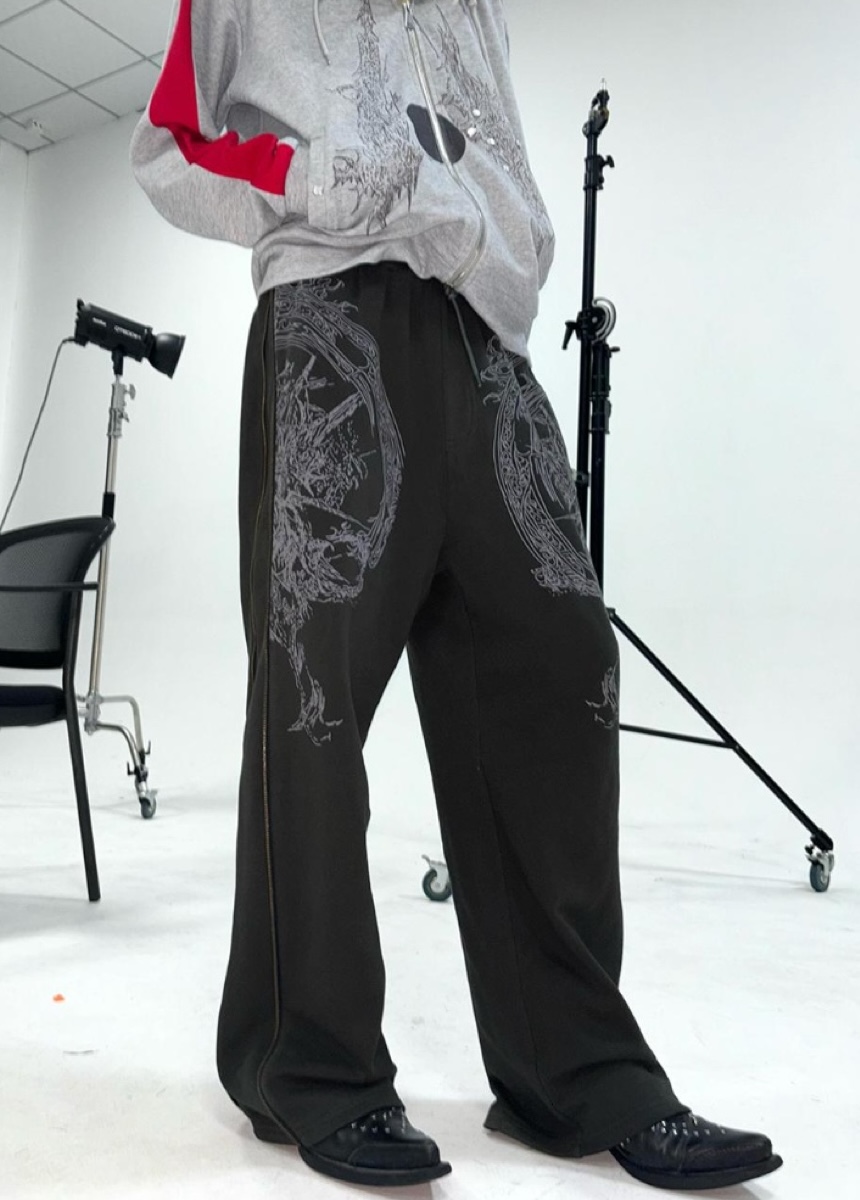 COR Elyoya wheel double zip track pants - 위시버킷