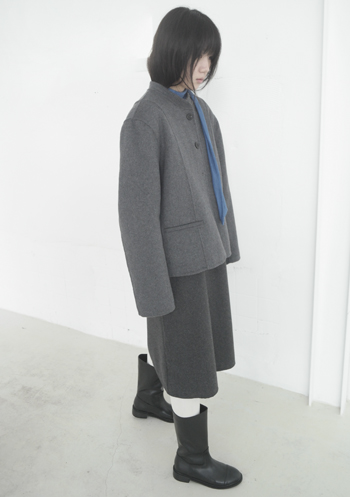 에프터먼데이 minimal handmade half coat (2c) - 위시버킷