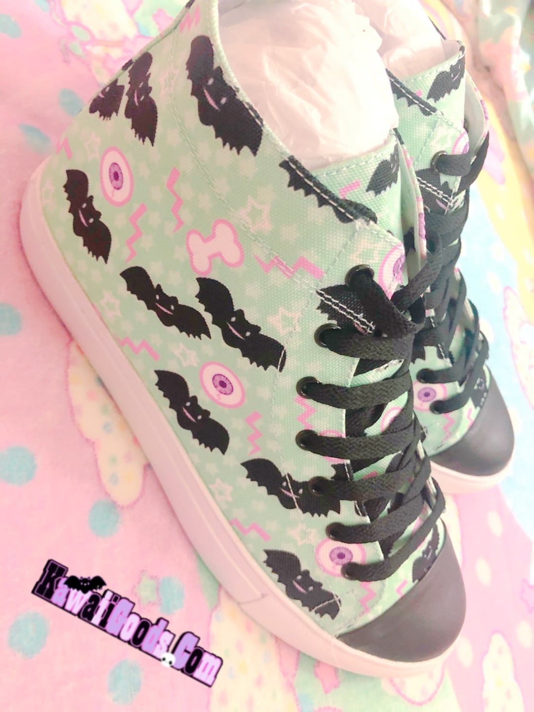 카와이굿즈 Creepy Cute, Pastel Goth Shoes (Men), Spooky Shoes, Halloween ...