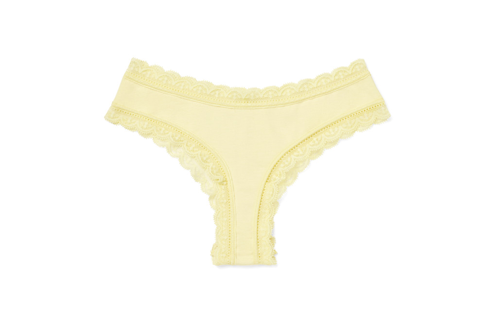 고블린 Minimal Lace Cheeky Lemon 레몬 미니멀 레이스 치키 팬티 - 위시버킷