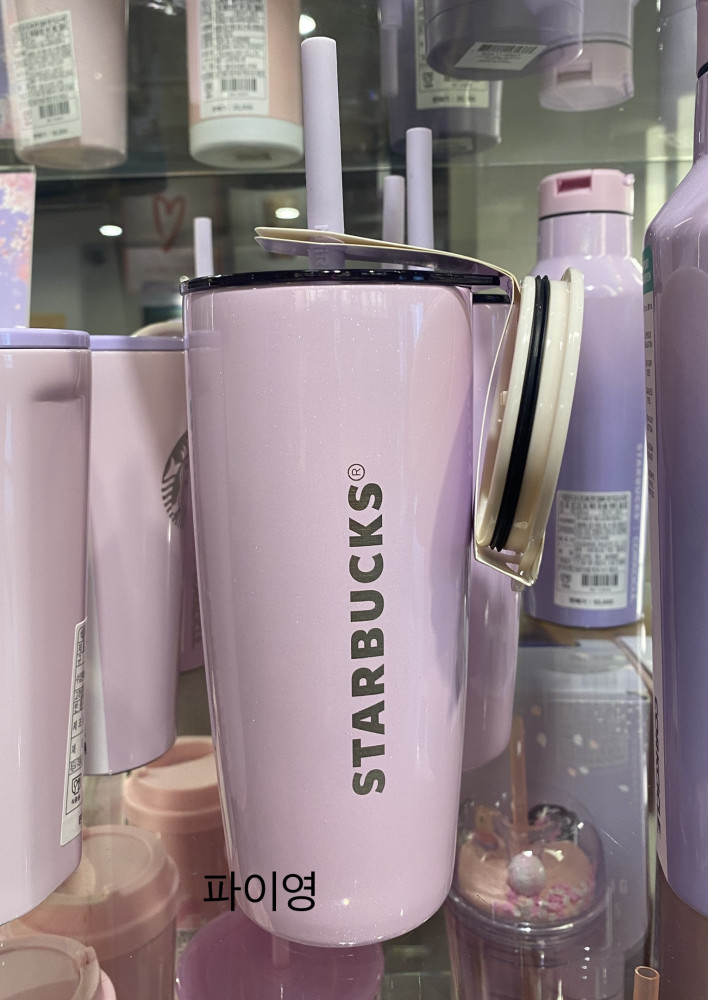 스타벅스 스타벅스 23 SS 체리블라썸 미르 핑크 텀블러 591ml - 위시버킷