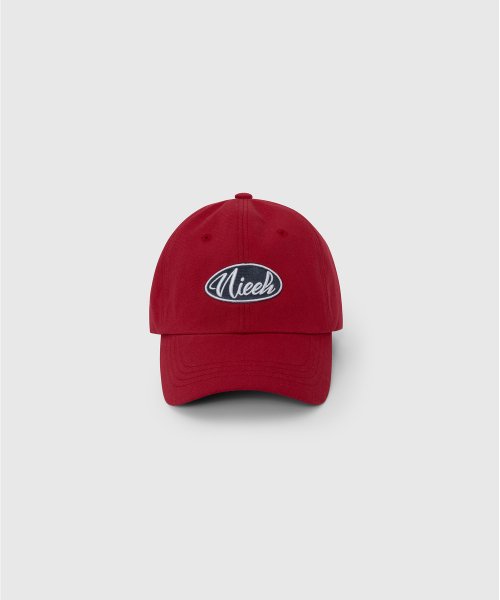 니히 SIGNATURE ROUND LOGO CAP_RED - 위시버킷
