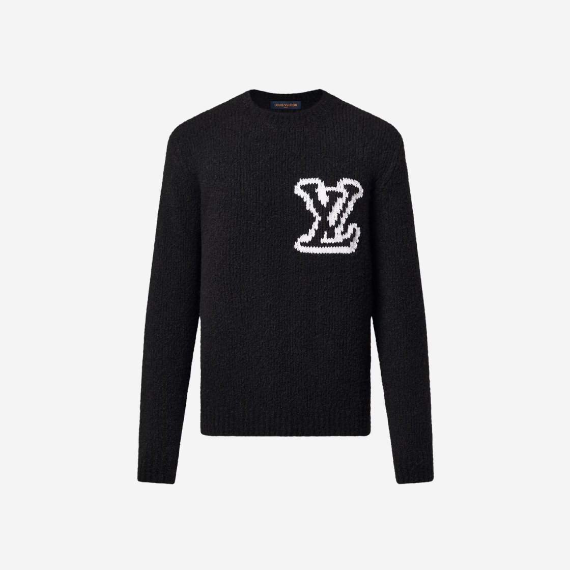 루이비통 Louis Vuitton Wool Blend Crewneck Black White - 위시버킷