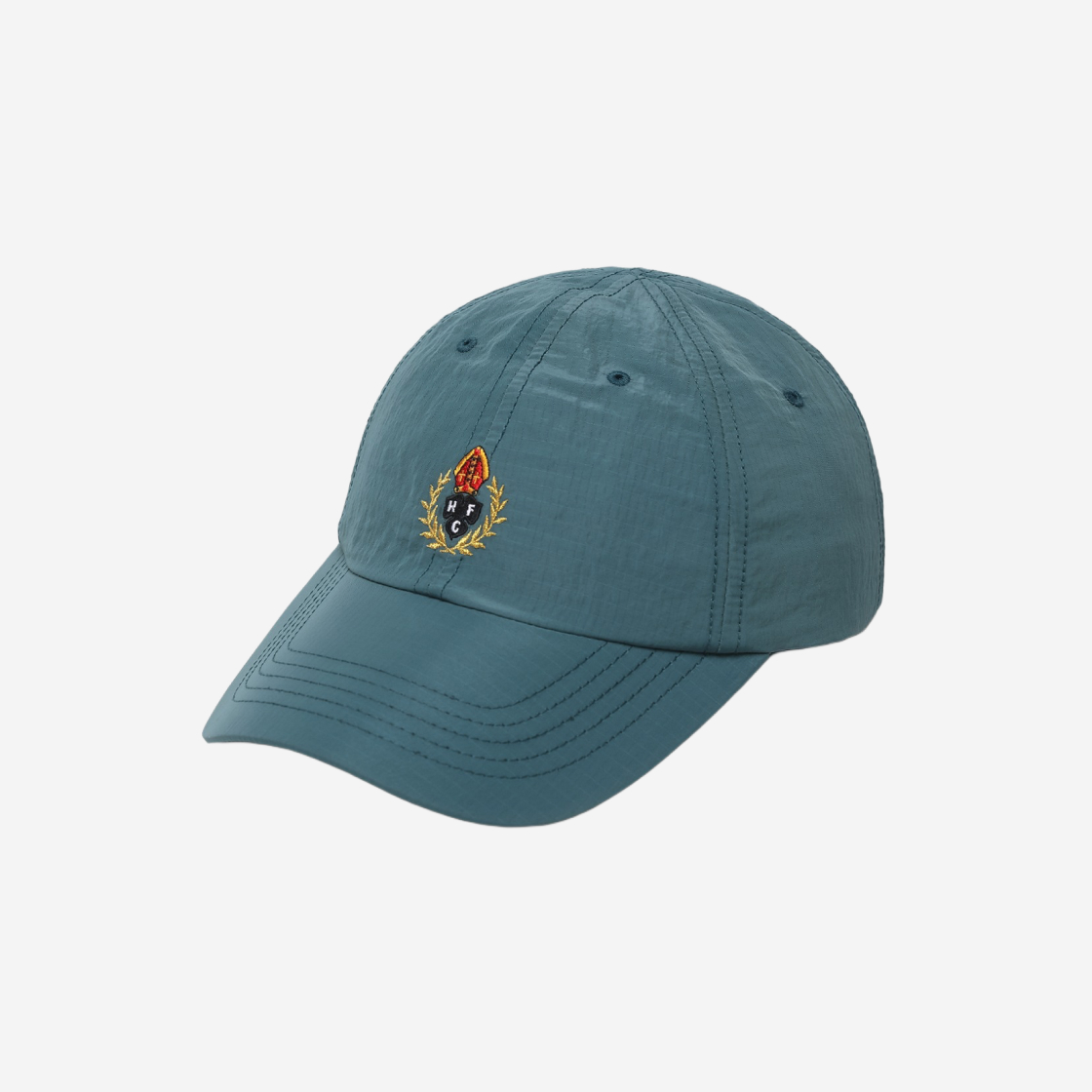 헤리티지플로스 Heritage Floss Crest Nylon Ripstop Washer Cap Ocean Blue - 위시버킷