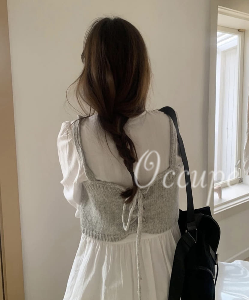 프리티영띵 pyt 프리티영띵 뉴 하버 뷔스티에 (3col) 프영띵 니트뷔스티에 - 위시버킷