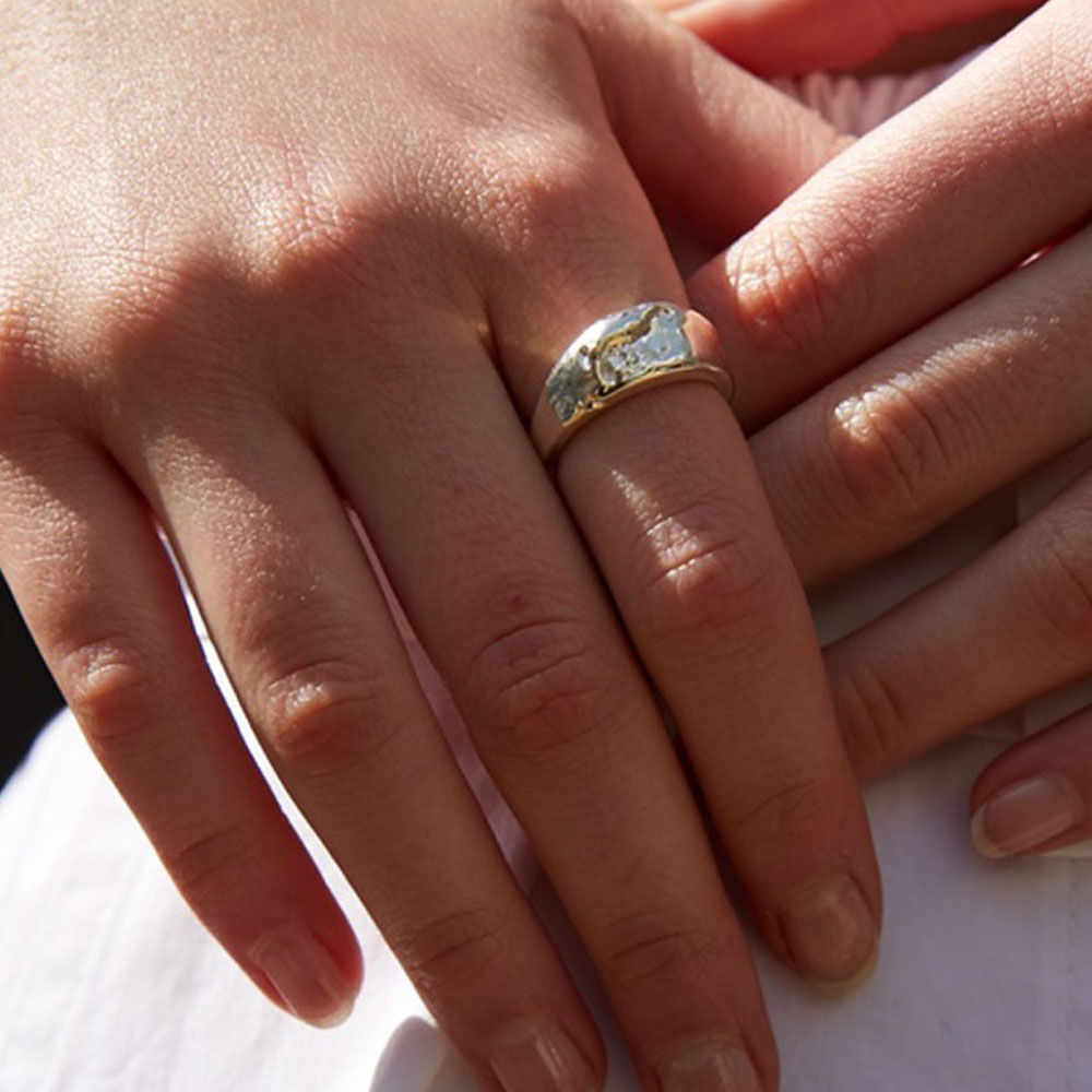 르세이 LSEY Curve half ring - 위시버킷