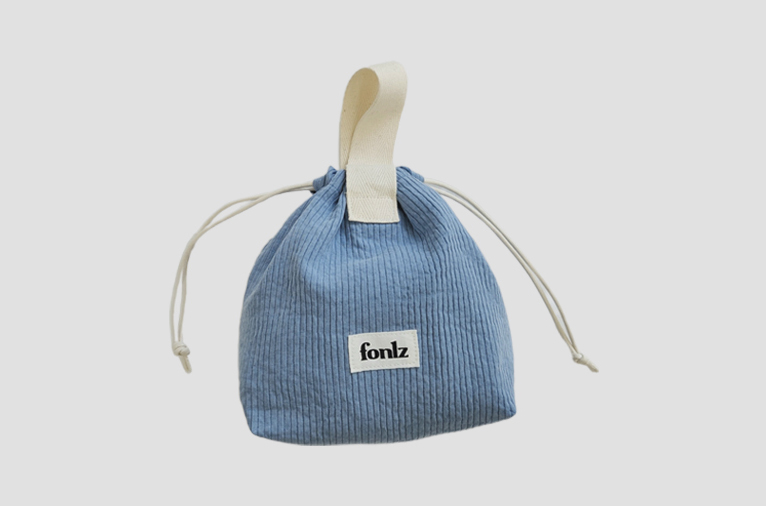 폰즈 [Fonlz] wrinkle pouch(링클파우치) - 블루 - 위시버킷