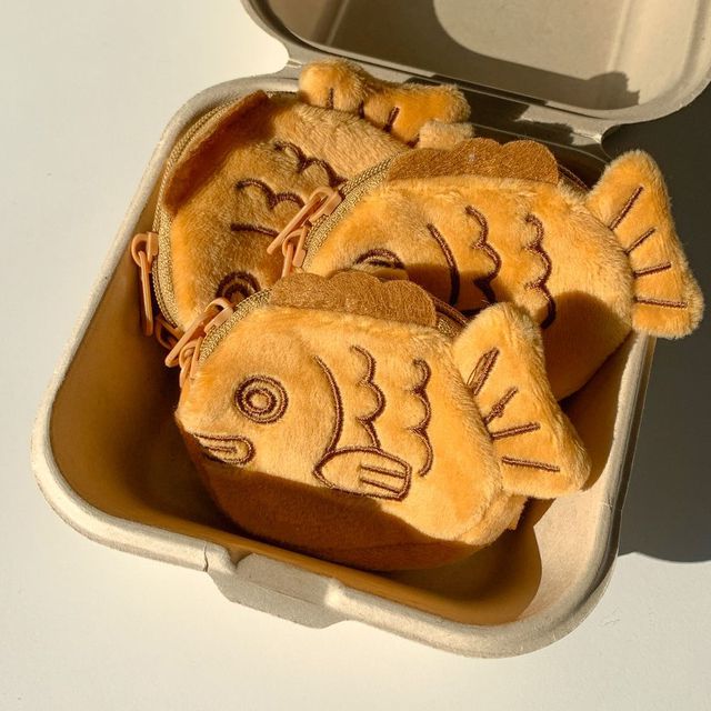 데일리탭 에어팟 붕어빵 파우치 동전 지갑 - 위시버킷