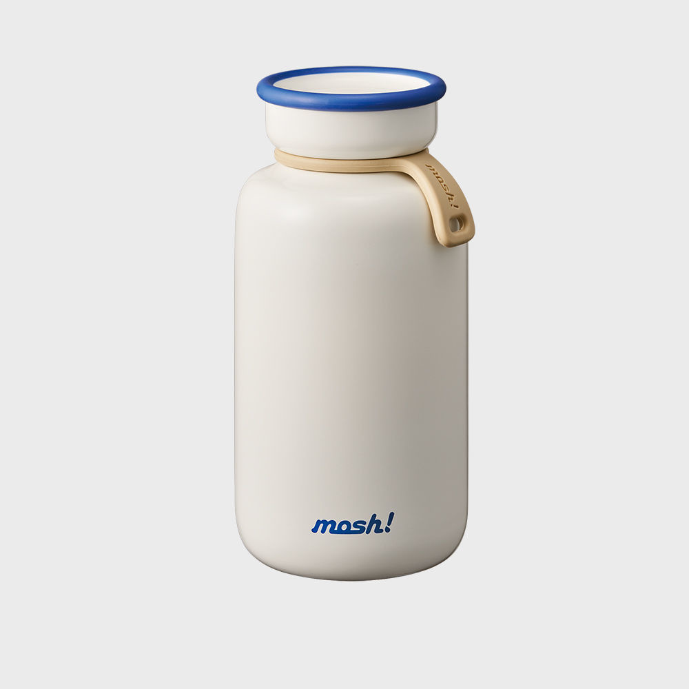 모슈 모슈 보온보냉 라떼 텀블러 450ml 화이트 - 위시버킷