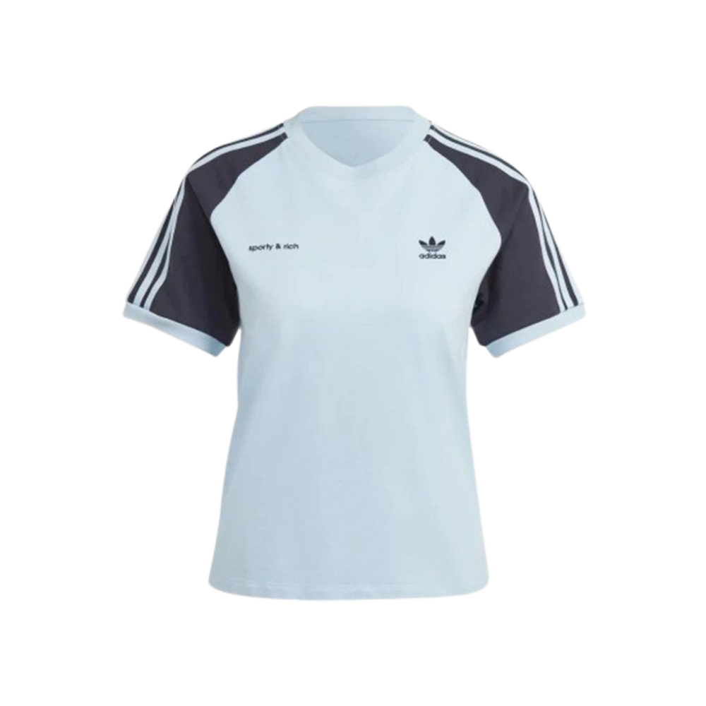 아디다스 아디다스 x 스포티 앤 리치 티셔츠 클리어 스카이 (US 사이즈) (W) - 위시버킷