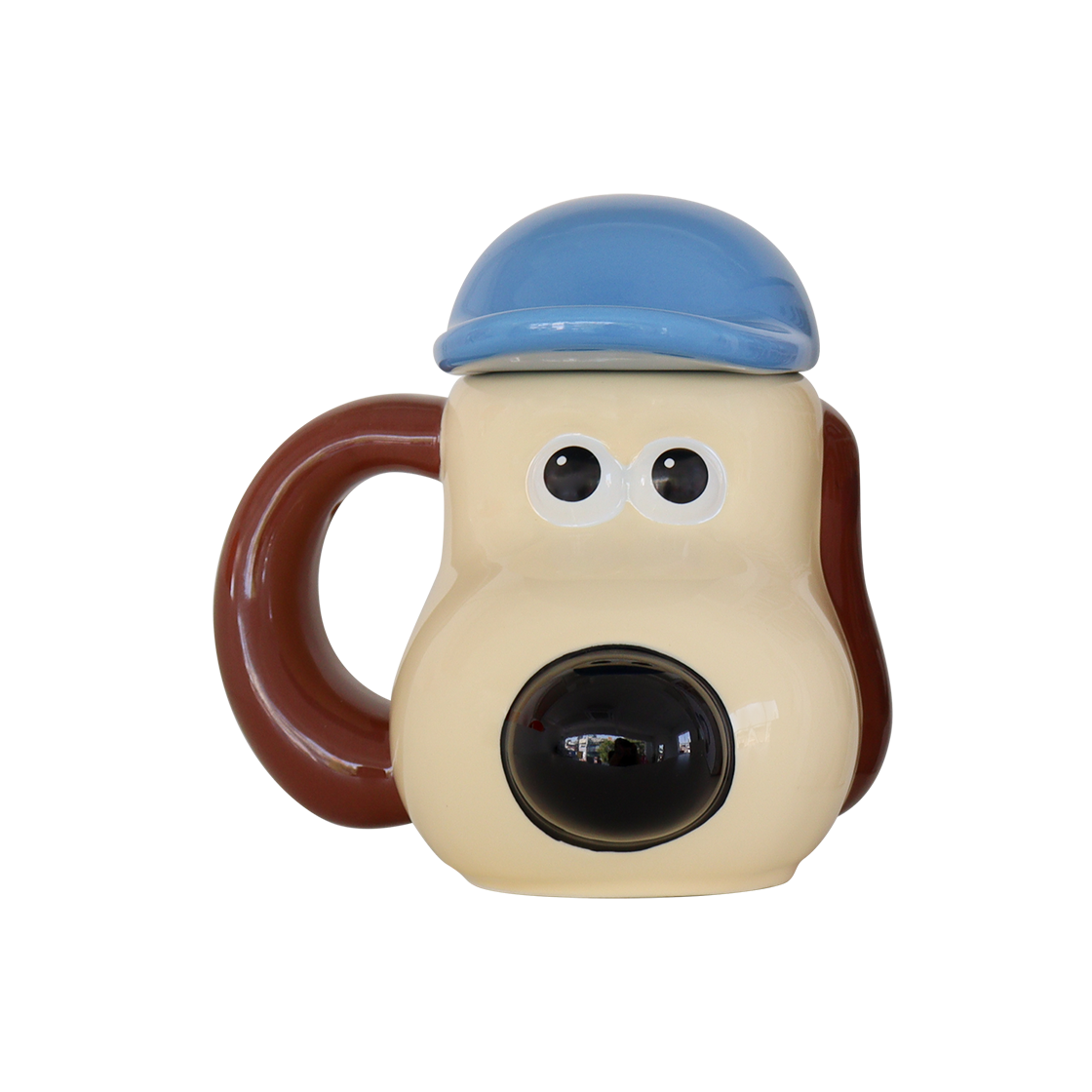 월레스와그로밋 Wallace & Gromit Mug Cup Gromit with a Cap - 위시버킷
