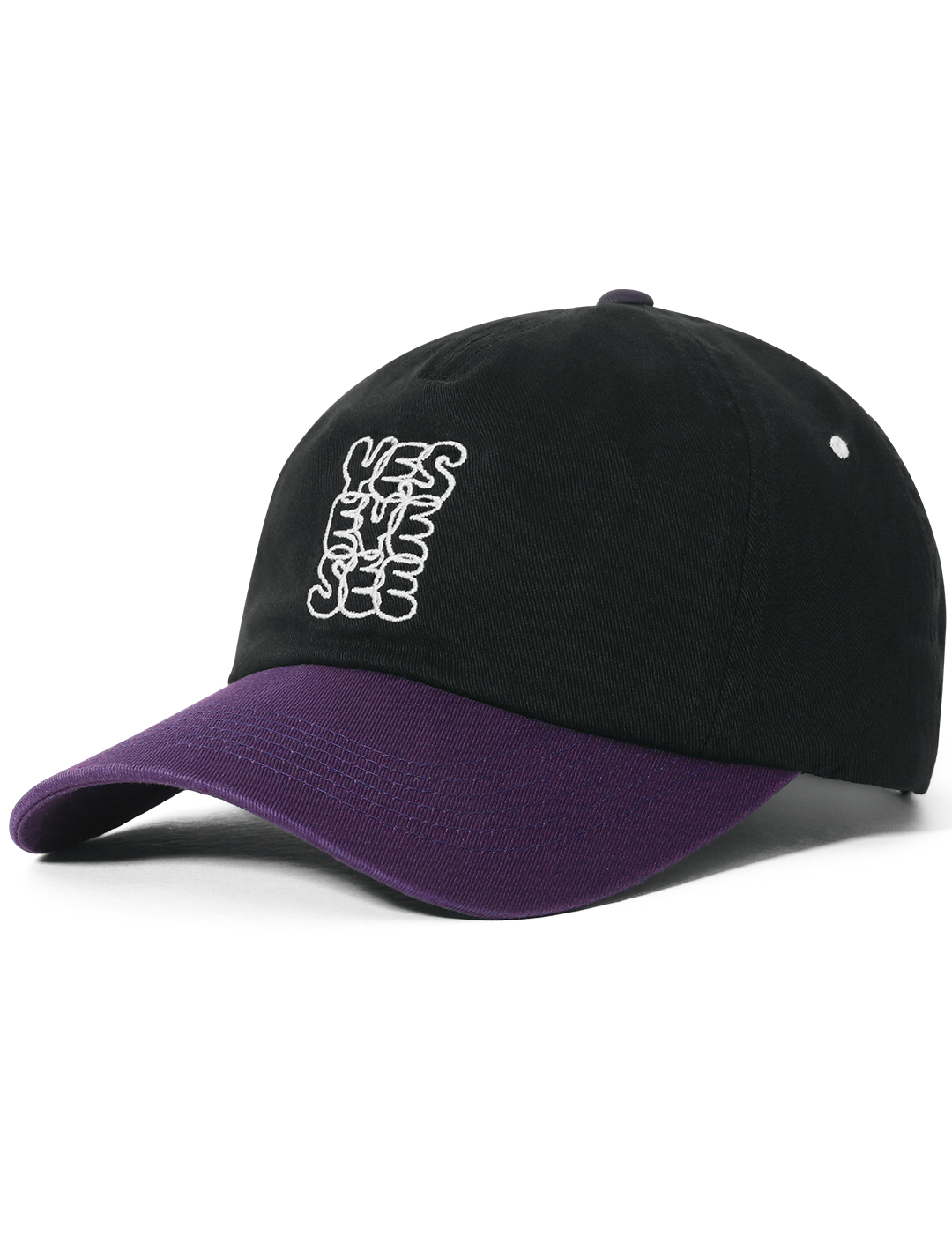 예스아이씨 C-Logo Cap Black/Purple - 위시버킷