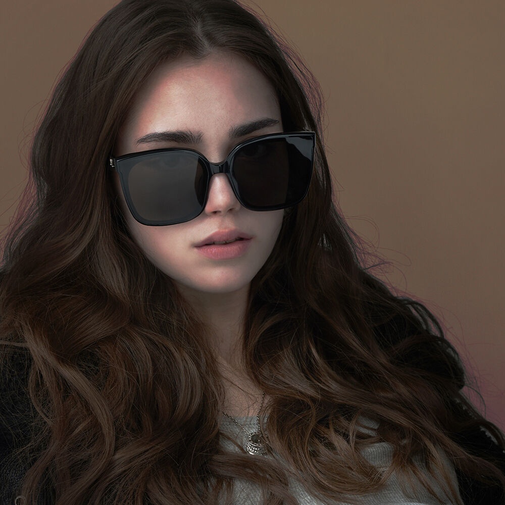 리끌로우 RECLOW 아세테이트 E-SANG BLACK 선글라스 - 위시버킷