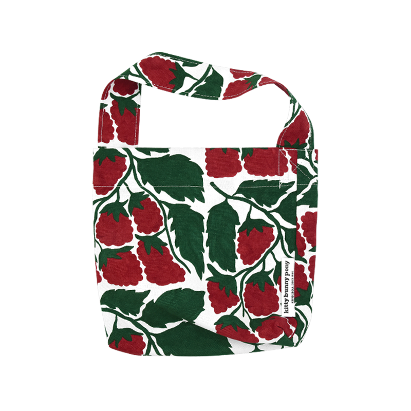 키티버니포니 Raspberries Tiny Hobo Bag by Liv Lee 라즈베리 타이니 호보 백 by 리브 리 - 위시버킷