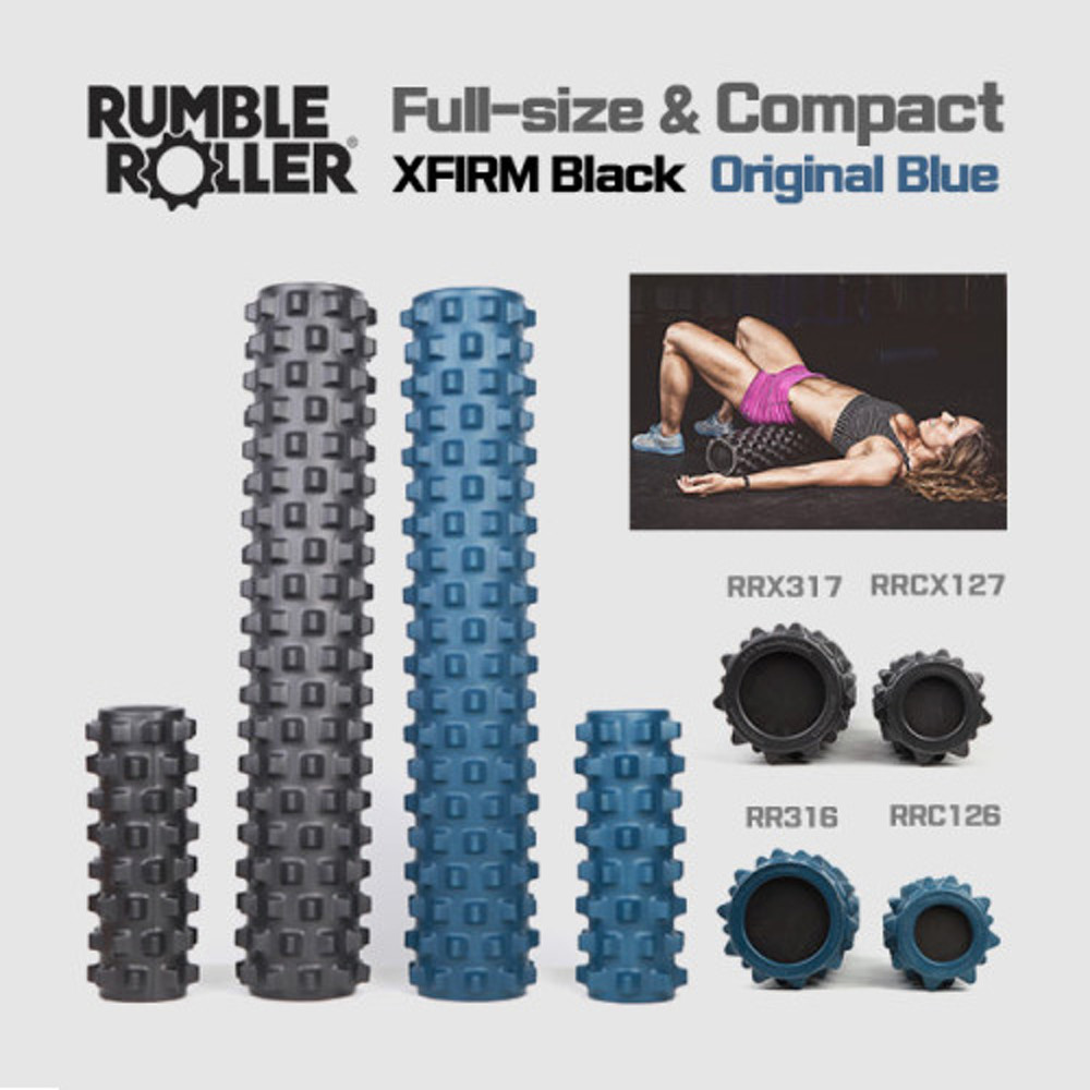 럼블롤러 RUMBLE ROLLER 럼블롤러 맛사지 돌기폼롤러 하드폼룰러 게이터 - 위시버킷