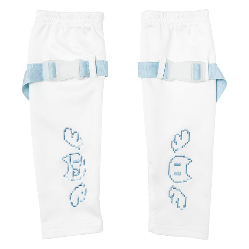 ACDC RAG Dot Cat Arm Cover - WHITE/P.BLUE / FREE - 위시버킷
