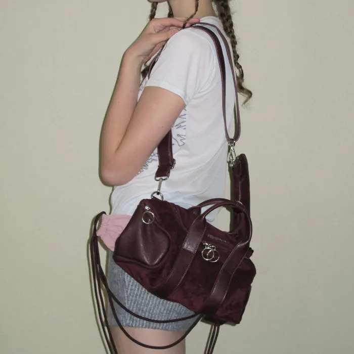 필인더블랭크 Gig 3-way Bag (burgundy) - 위시버킷
