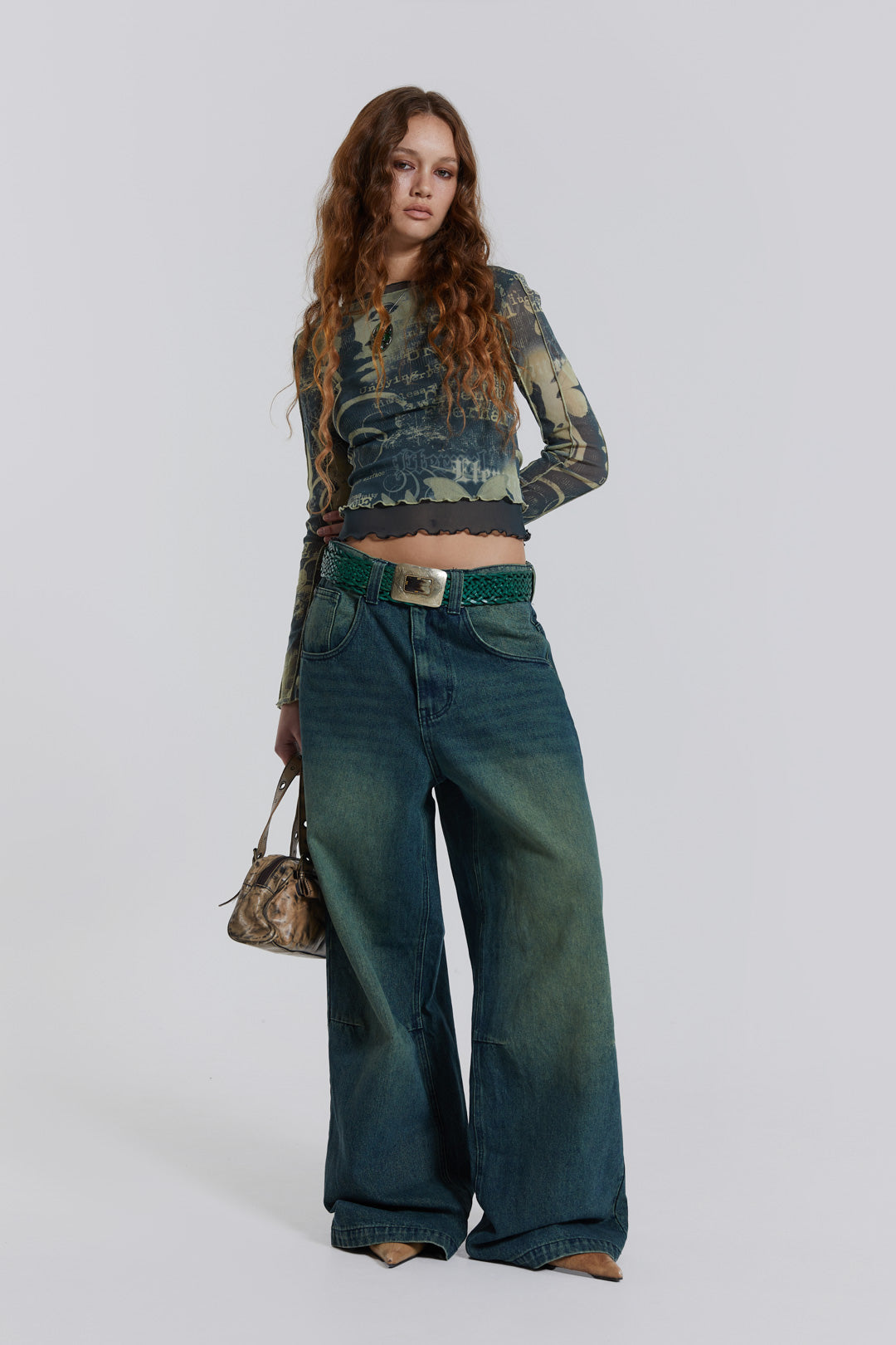 제이디드런던 Sandblast Blue Wash Colossus Jeans - W26 / Blue - 위시버킷