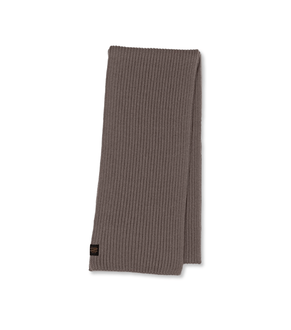 리노스토어 [BATONER]SOLID WOOL MUFFLER 'WALNUT\' - 위시버킷