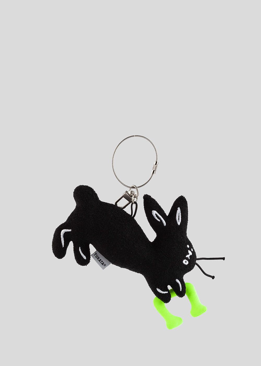 뚜까따 black tokki (Small) fabric doll keyring - 위시버킷