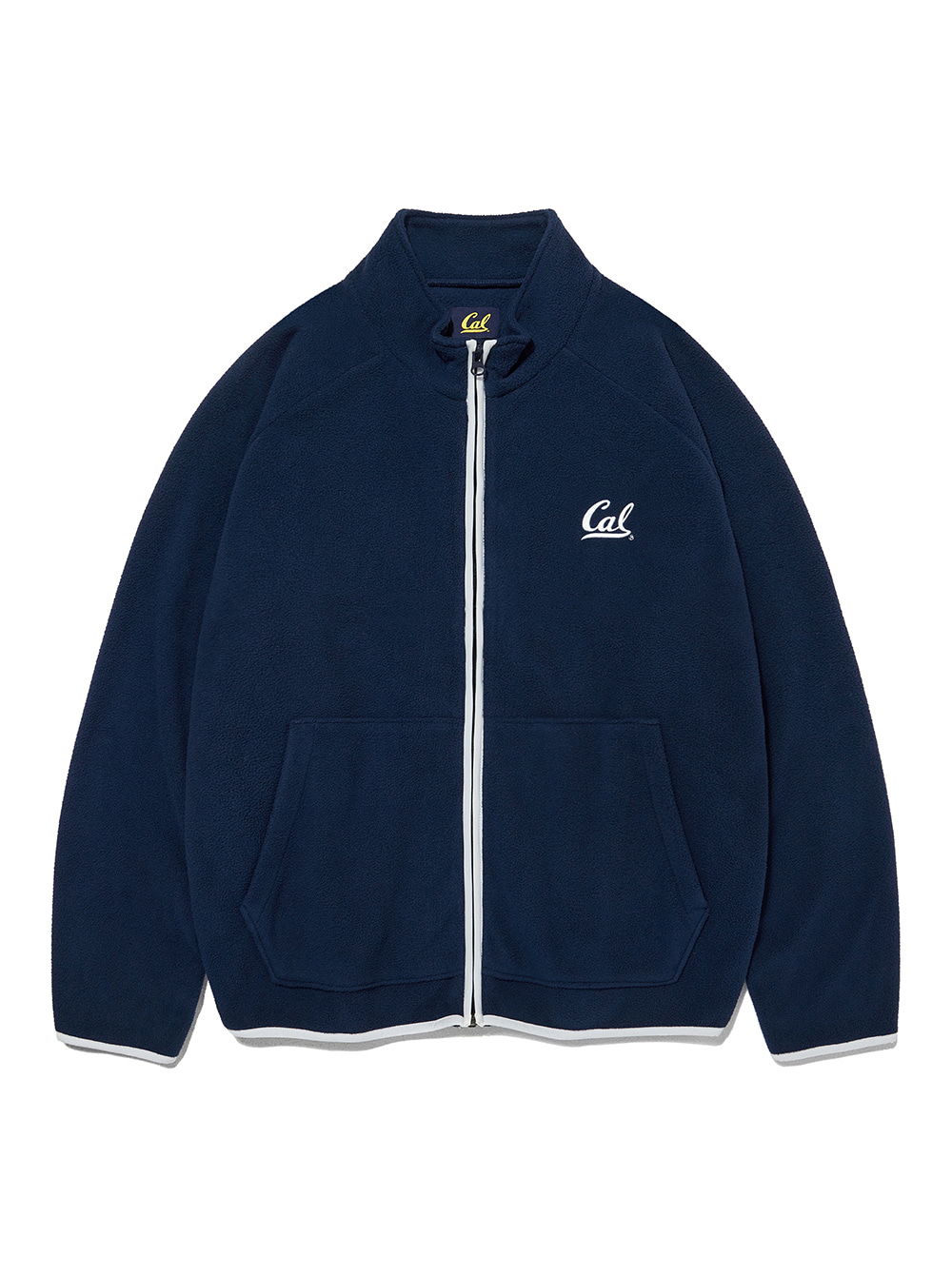 유씨 버클리 CAL SYMBOL FLEECE JACKET KA [NAVY] - 위시버킷