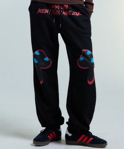 러브이즈트루 AM POISON PANTS(BLACK) - 위시버킷