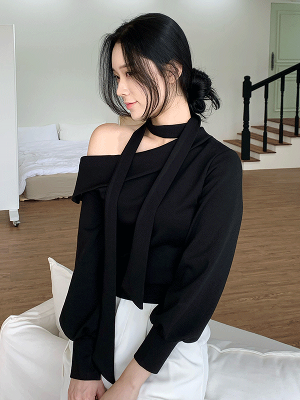 루미에르 퀄리티로 승부본다🔥 뷰러 타이블라우스 홀터넥 타이 넥타이 오프숄더블라우스 오프숄더 원숄더 오버핏블라우스 하객룩 하객원피스 트위드 가을 겨울 간절기 셔링